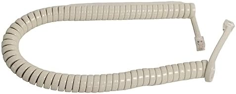 Amazon.com : The VoIP Lounge 9 Foot Short Light Ivory Handset Receiver ...