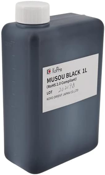 Amazon.com: Musou Black Acrylic Paint (1 Liter), Made in Japan - World ...