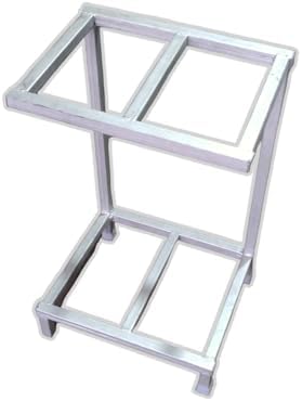 R.K. Office Home Mild Steel Double Sided Battery Inverter Stand fit to ...