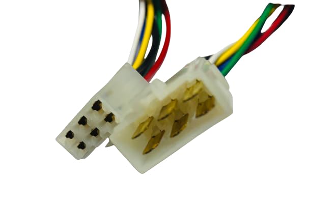 Auto Botix Male Female Connector Socket 6 Pin Electric Jointer Cable ...