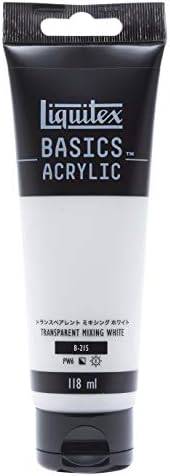 Amazon.co.jp: リキテックス アクリル絵具 リキテックス ベーシックス トランスペアレント ミキシングホワイト B-215 118ml : ビューティー