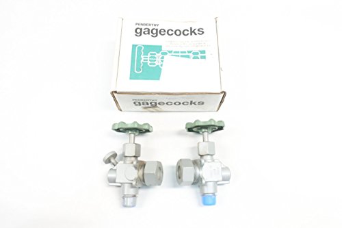 Set of 2 New PENBERTHY N7A 7000023646 1/2INX5/8IN Manual GAGECOCKS ...