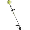 Amazon.com : RYOBI 25 cc 2-Stroke Attachment Capable Full Crank Straight Gas Shaft String ...