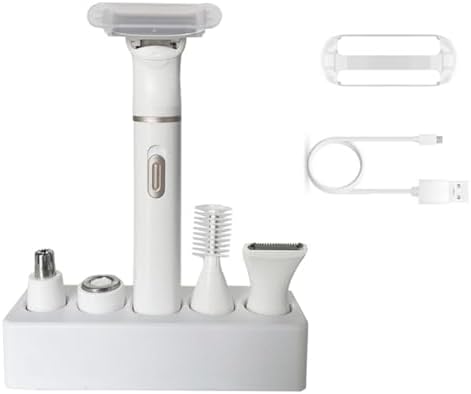 Amazon.com: Electric Razor for Women, 5 in 1 Rechargeable Lady Shavers ...