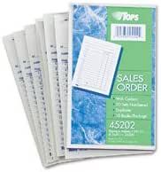 Amazon.com: Duplicate Retail Sales Pads with Single Carbon Bound In, 3 ...