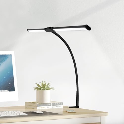 SKYLEO LED Desk Lamp - 85cm Desk Light - Touch Control - 5 Color Modes ...