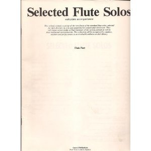 Selected Flute Solos with Piano Accompaniment: Unknown Author: Amazon ...