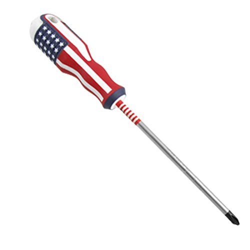 American Flag Rubber Coated Handle Phillips Screwdriver 6mm : Amazon.in ...
