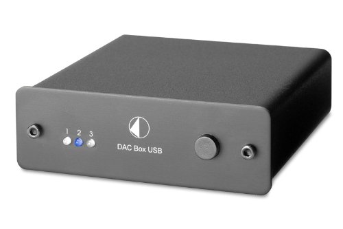 Project DAC-Box-USB BLACK - Digital To Analogue Converter : Amazon.co ...