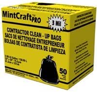 Contractor Bag, 3 Mil 50 Count : Amazon.ca: Health & Personal Care