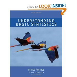 Understanding Basic Statistics 5th Fifth Edition byBrase: J.K: Amazon ...
