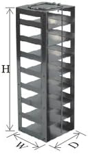 Amazon.com: CRYSTAL - BioExcell 12 Box Spring Clip Vert Racks for Chest ...