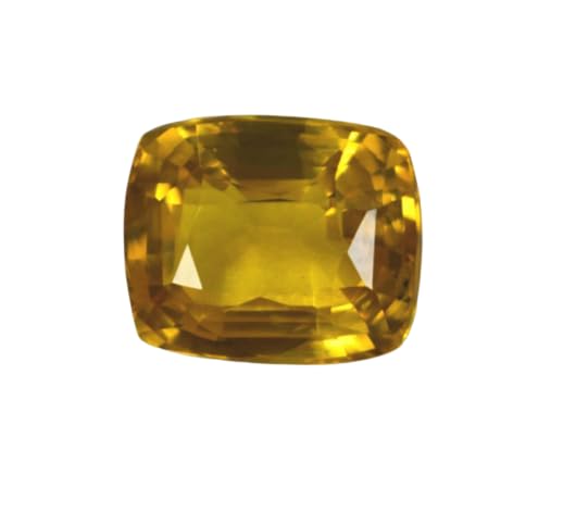 Seven-Hills Natural Ceylon Sri Lanka Yellow Sapphire Stone 4.5 Carat ...