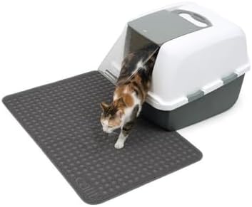 Amazon.com: Catit Litter Pan Mat, Gray : Pet Supplies