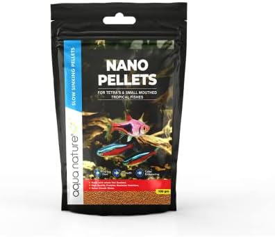 aqua nature Nano Pellets Slow Sinking Pellet Fish Food For Tetra'S ...