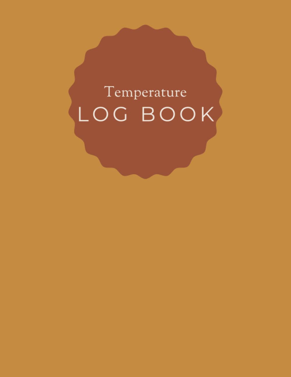 Buy Temperature Log Book: Temperature Sheets Fridge/Freezer, Food ...