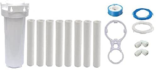 Pre Filter housing Complete Set for Ro Water Purification System (2 pp ...