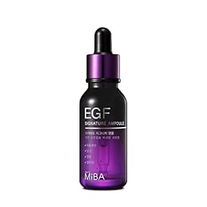 Amazon.com: MIBA EGF Signature Ampoule 20ml / 0.68 fl.oz Skin apex that wakes up with one drop ...