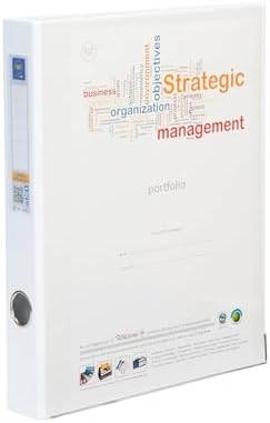 Worldone 2D Ring Binder File | A4 Size with 25mm Electroplated Clip ...