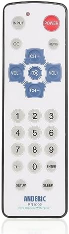 Amazon.com: Anderic EzWipe 1-Device Universal Cleanable TV Remote ...