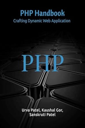 Buy PHP Handbook: Crafting Dynamic Web Application Book Online at Low ...