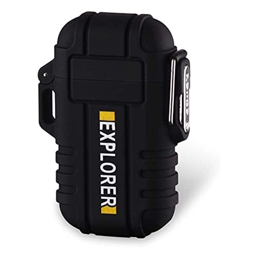 WRADER USB Rechargeable EXPLORER Double Arc Flameless Electric ...