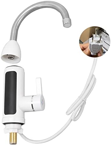 Instant Hot Water Dispenser System, 3000W Electric Water Heater Tap, IPX4 ABS Tankless Stainless ...