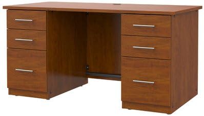 Amazon.com: Marco Group Mobile CaseGoods Wood 84" Teachers Desk 3340 ...