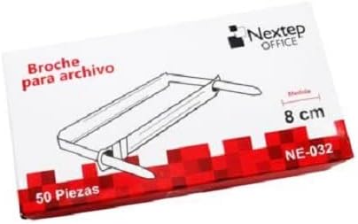 Baco | Broche Metálico Baco para Archivar Documentos - Caja con 50 ...