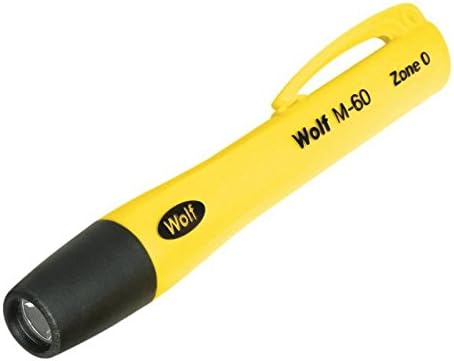 Wolf M-60 ATEX Zone 0 Intrinsically Safe Mini LED Safety Pocket Torch ...