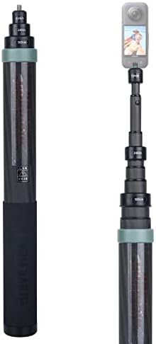 Amazon.com : New Version 36cm to 3m Ultra-Long Extended Edition Carbon Fiber Selfie Stick for ...
