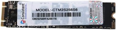 Consistent SSD 256GB M.2 SATA 2280, with 520MB/s Read Speed, PCIe Gen 3 ...
