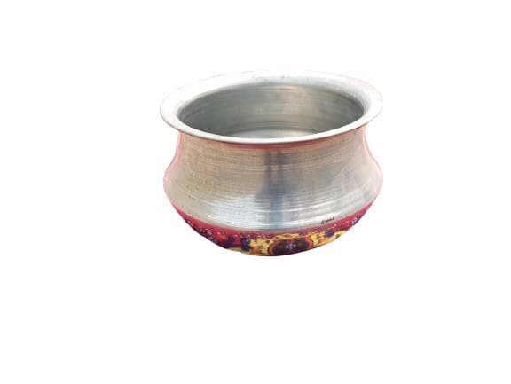 Buy Aluminium Dekchi Handi-1Piece(Silver) Online at Low Prices in India ...