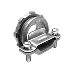 Bridgeport 666-DC2 Strap Conduit Connector, 2 in Trade, Die Cast Zinc ...