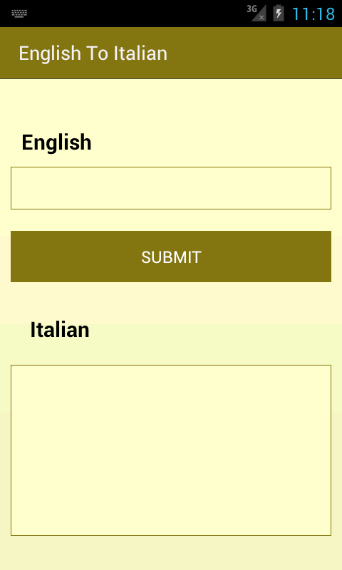 English To Italian - App on Amazon Appstore