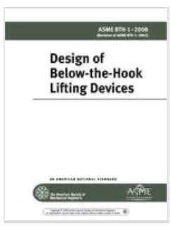 Design of Below-the-Hook Lifting Devices BTH-1 | Amazon.com.br