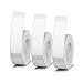Amazon.com : 3 Rolls White D30 Label Tapes Compatible with Label Maker ...