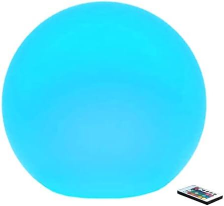 Borelor LED Ball Light, 8-Inch Rechargeable & Remote Control Globe ...