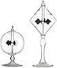 Amazon.com: DORAMI Clear Solar Power Crookes Radiometer Sun Light ...