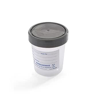 MediChoice Specimen Container, Urinalysis, With Gray Plastic Screw-On ...