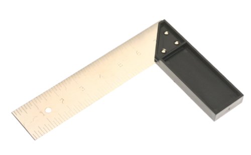 Mayes Level 10230 8-Inch Tri-Square, Right Angle Ruler Metal, Wood ...