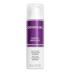 Amazon.com : COVERGIRL Simply Ageless Makeup Primer, 1 Fl Oz, Pack of 1 ...