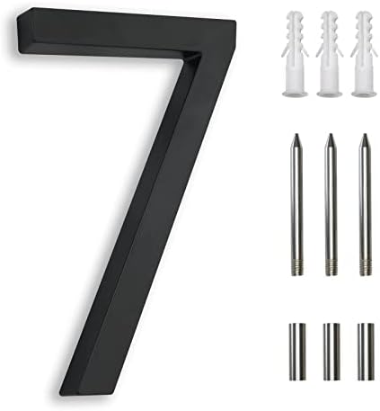 Amazon.com: 7 Inch Floating House Numbers , Address Numbers For Houses ...