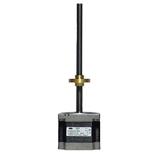 46 kg cm Captive Linear Actuator Stepper Motor (5.5 Amp Motor) Pitch ...