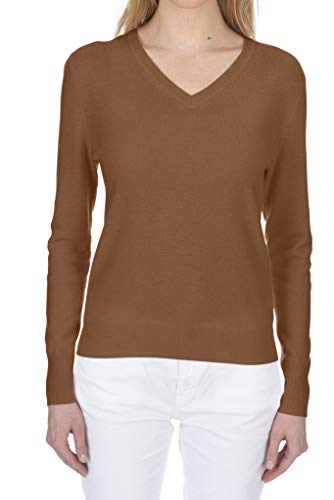State Fusio レディース カシミア ウール 長袖 プルオーバー Vネック ソフト クラ | ファッションレビューと製品