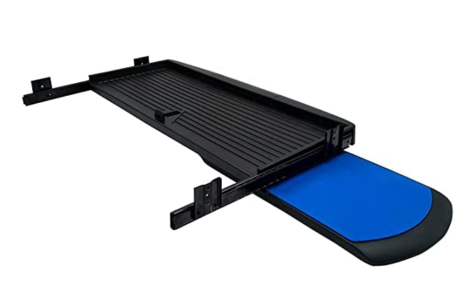 Bosney Desk Plastic Keyboard Tray with Height Adjustable, with Mouse ...