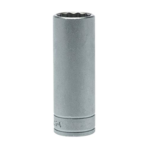 Teng Tools 13MM 1/2 Inch Drive 12 Point Metric Deep Chrome Vanadium ...