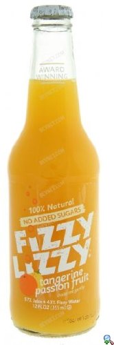 Amazon.com : Fizzy Lizzy Sparkling Juice, Tangerine Passionfruit 12 oz ...