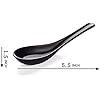 Amazon.com: Happy Sales HSSP-MBLKP6, Melamine Soba, Rice Spoons, Asian ...