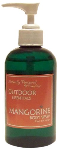 Amazon.com : Naturally Pampered Body Wash, Mangorine, 8 Ounce : Bath ...
